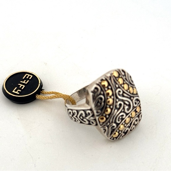 Effy | Jewelry | 8k Yellow Gold And 925 Sterling Silver Effy Statement ...